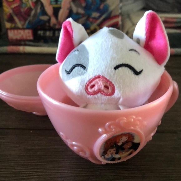 Disney | Toys | Disney Princess Blind Tea Cup Moana Pua Plush | Poshmark